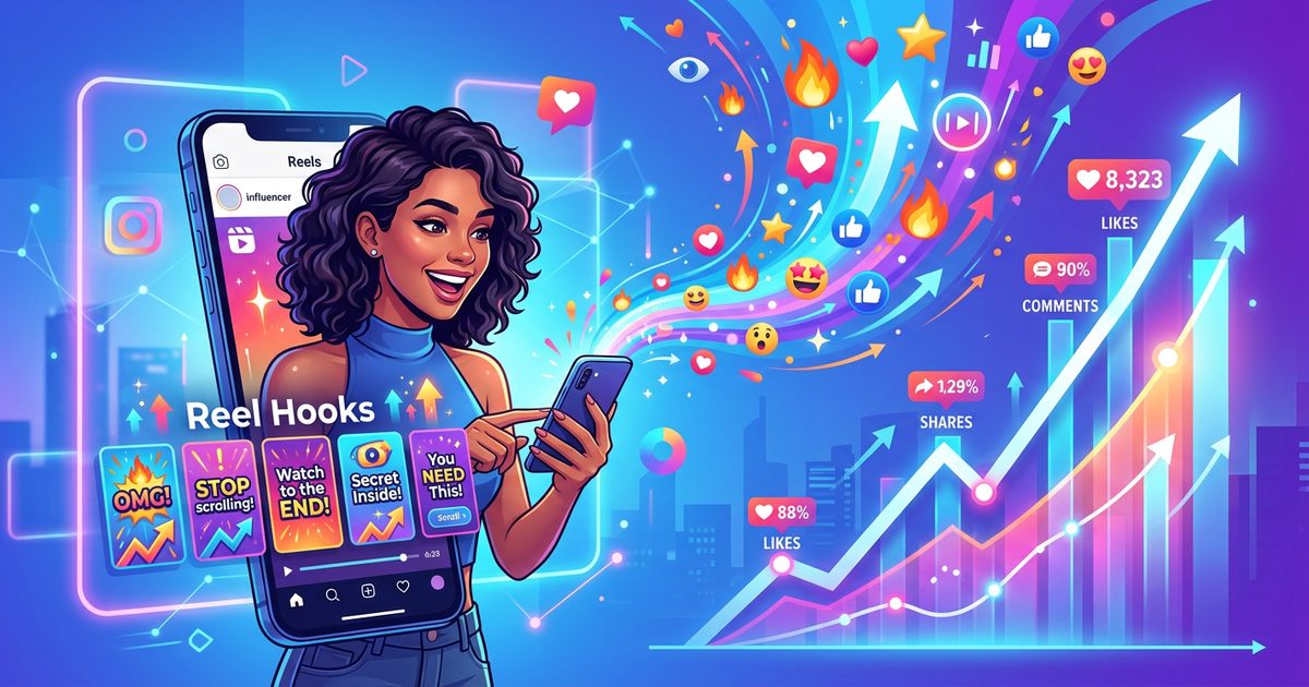 100+ Instagram Reel Hooks List: Viral Hooks for Growth